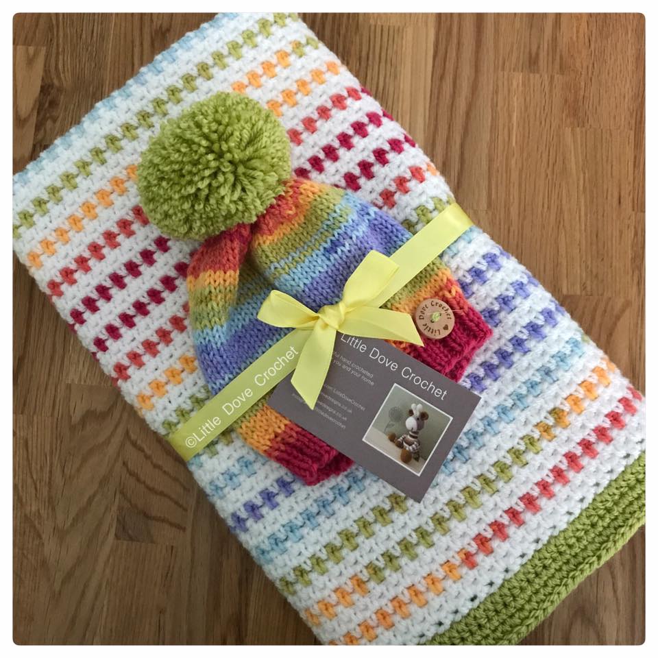 Rainbow Stripes for a Rainbow Baby – Little Dove Designs